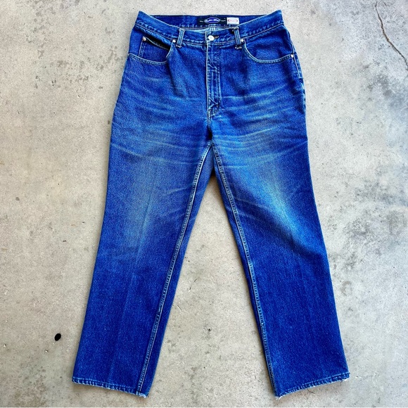 anchor blue | Jeans | Vintage Anchor Blue Wide Leg Jeans 36 | Poshmark